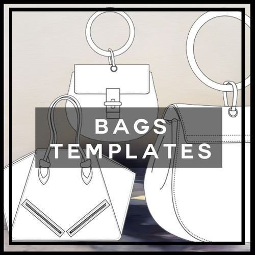 Fashion Bags Templates Set