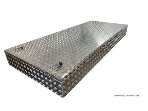 L1000 x H250 x D2300 Aluminium Chequer plate Toolbox Wind Surfing Board ...