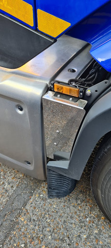 DAF XG XG+ Mirrored Stainless Side Panel Side Skirt, Drivers Side Arch ...