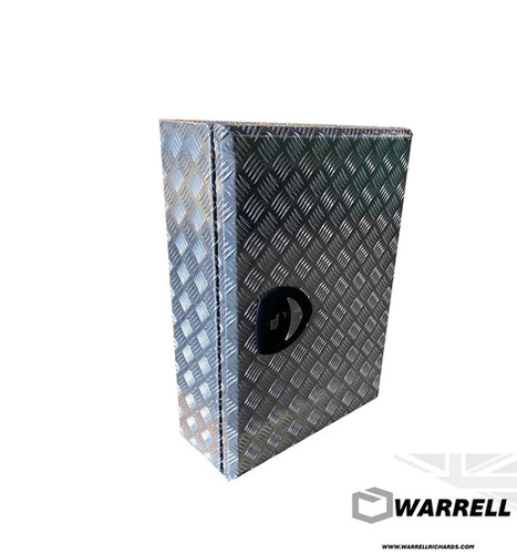 L500 x H700 x D225mm Aluminium Chequerplate Water Heater Box - Choice ...