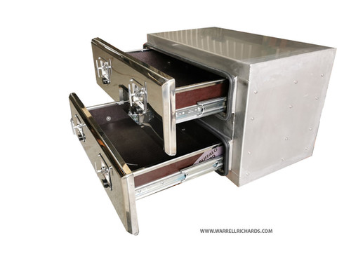 Mirrored Stainless Steel Truck Toolbox - 100% Extension Slide Out ...