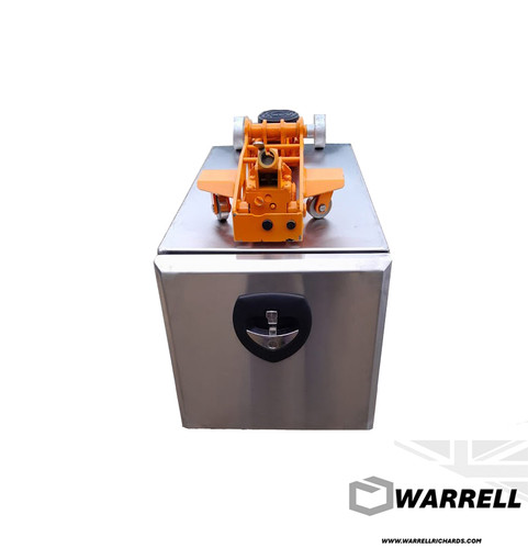 Polished Stainless Trolley Jack Box, Jack Storage Case | Warrell ...