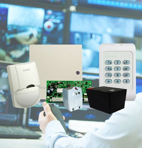 KIT DE INICIO DE ALARMA DSC / SIN RECEPTOR INALAMBRICO | ARSY ALARMAS