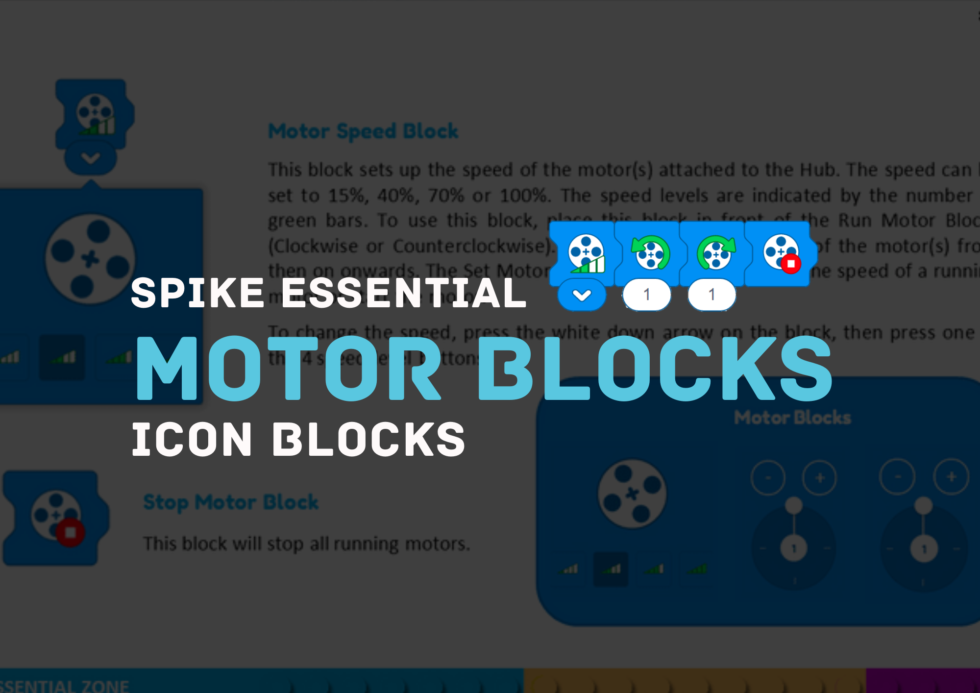 MOTOR ICON BLOCKS
