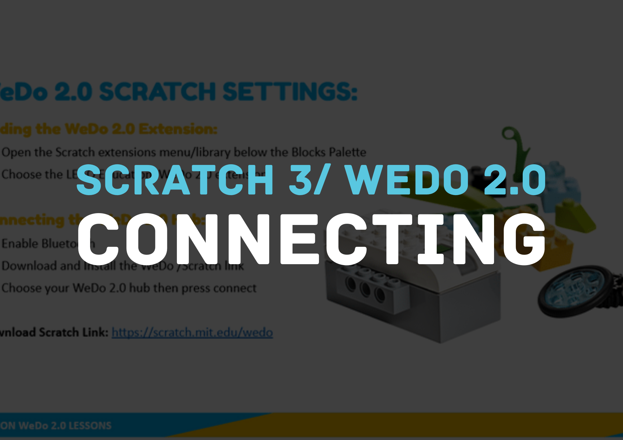 CONNECT SCRATCH & WEDO