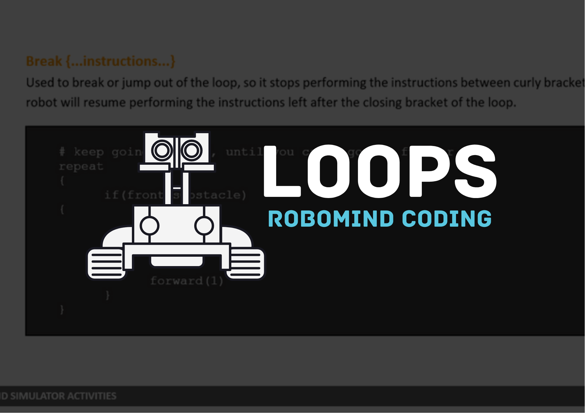 ROBOMIND LOOPS