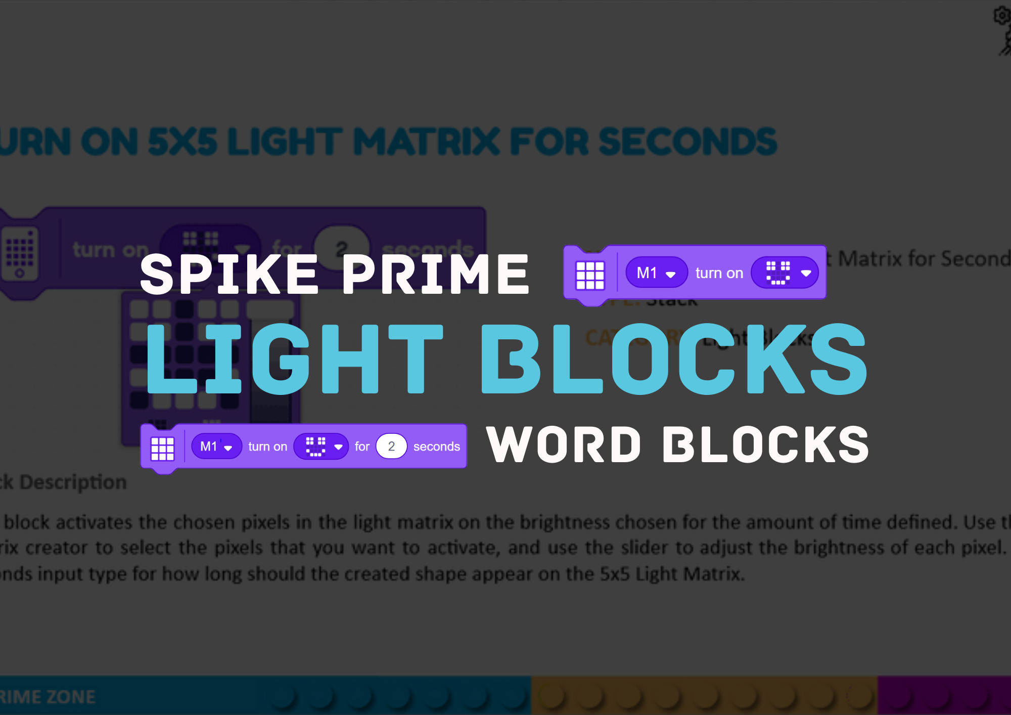 SPIKE LIGHT BLOCKS