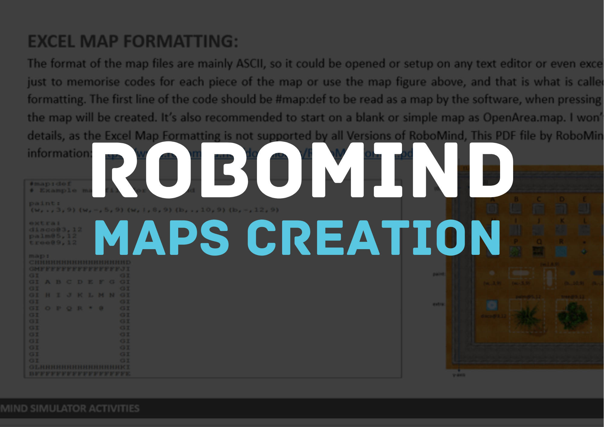 ROBOMIND MAPS CREATION