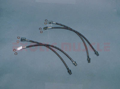 C5/C6 Steel braided brake lines | mysite