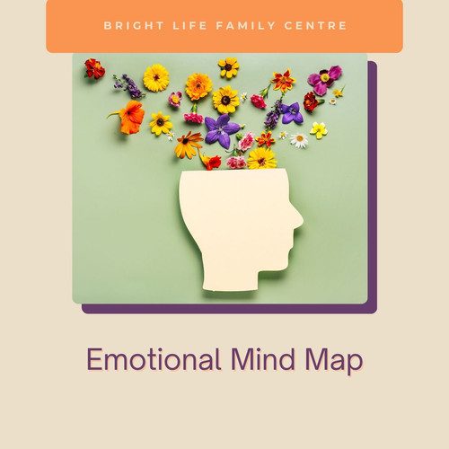 Emotional Mind Map Worksheet | Bright Life Family Centre