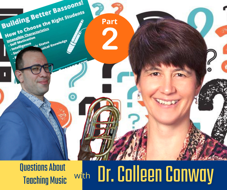 About Teaching Music with Dr. Colleen Conway Pt. 2