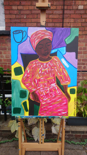 Mammie - A very special Woman 2 | Chinwe Russell Art gallery