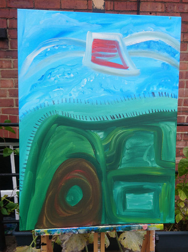 Korean Mountain | Chinwe Russell Art gallery