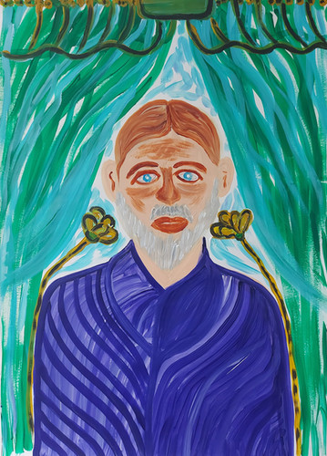 Nick at the window | Chinwe Russell Art gallery