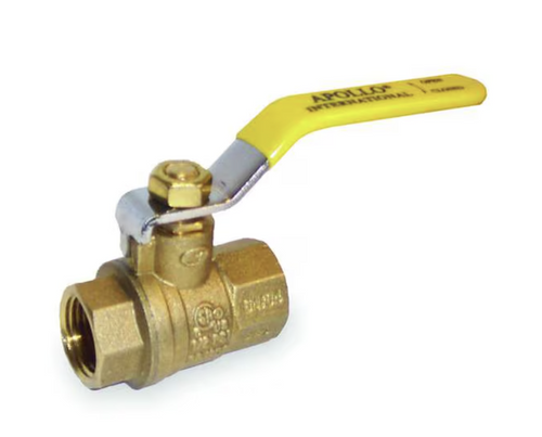 Ball Valve, 2 in Pipe, Full Port, 600 psi CWP, Lever Handle, FNPT ...