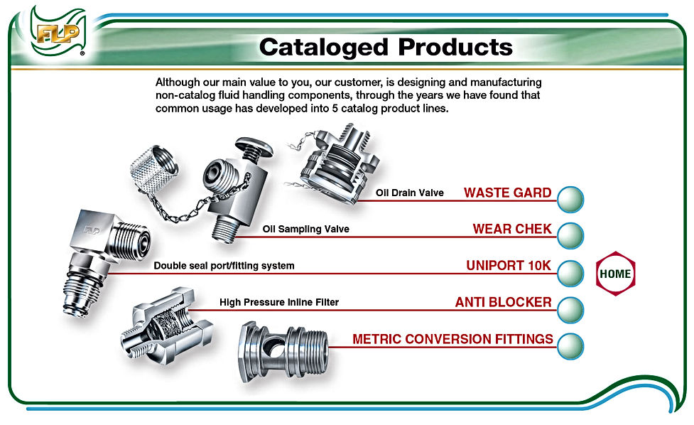 Cataloged Products | Fluid Line Products