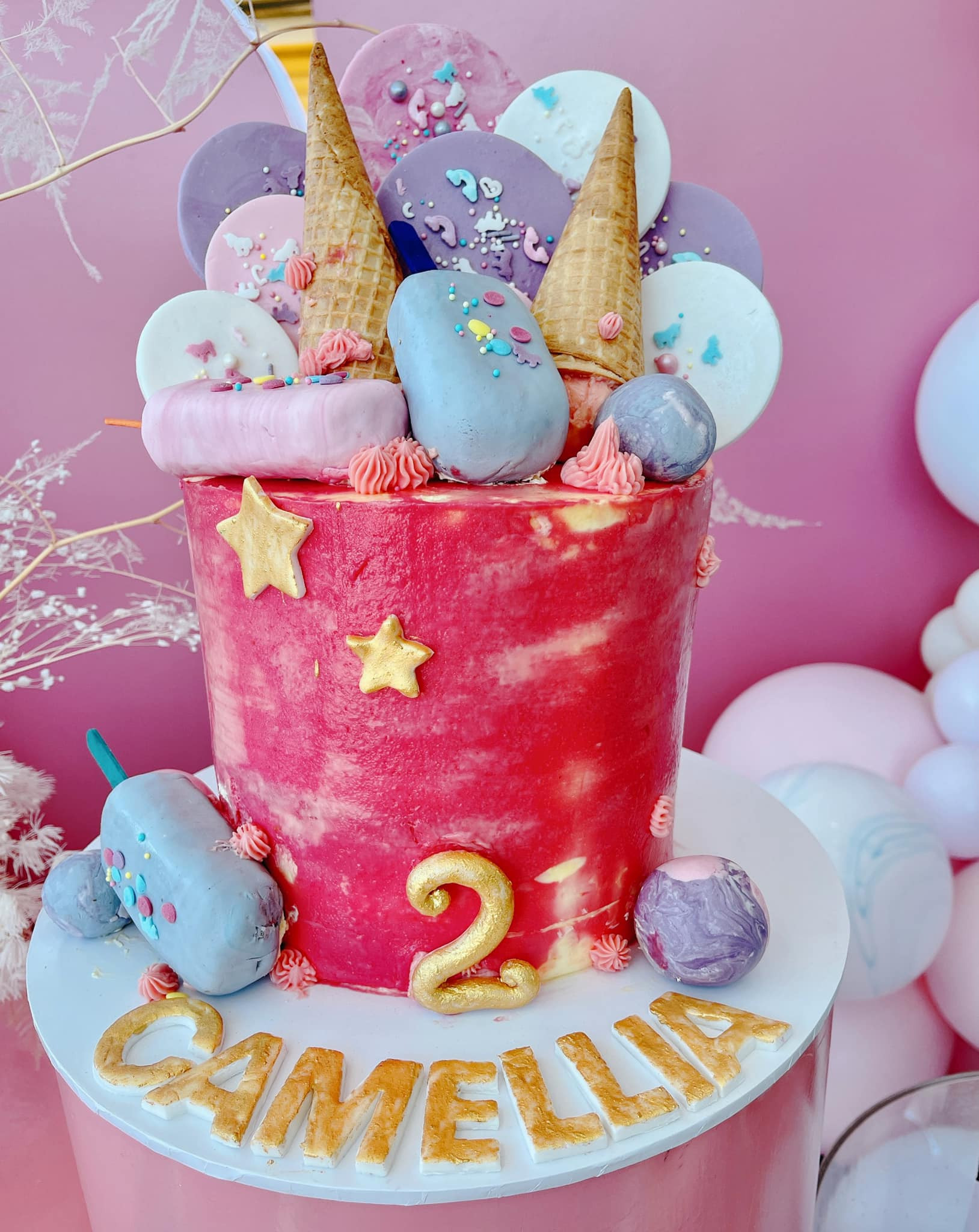 ice-cream-theme-cake