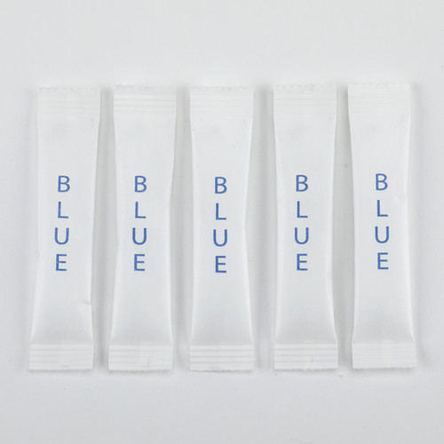 BLUE (Aspartame) Sweetener PAPER Stick Packets, 1000 pieces | Le Must