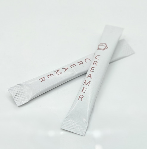Creamer Whitener Paper/Foil Stick Packets, Non-Dairy, 1000 pieces | Le Must