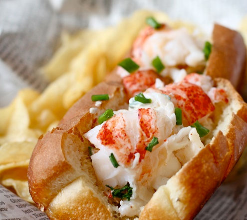 Guédille au homard (lobster roll) | Signé Gourmand
