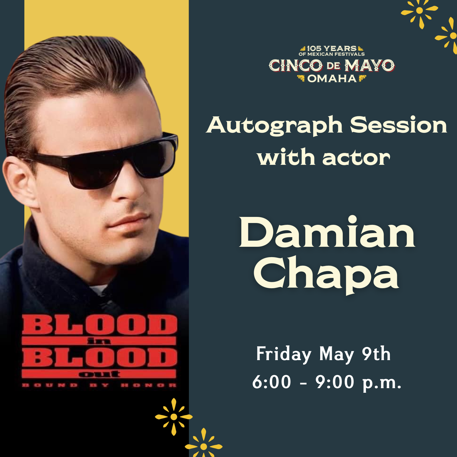 Meet Damian Chapa – Live | 105years