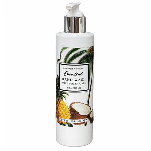 Pineapple Coconut 8 oz Hand Wash | kissmeinthegarden