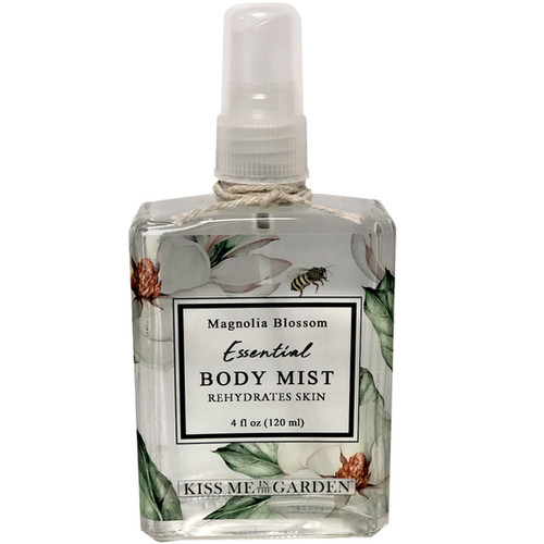 Magnolia Blossom Body Mist 4 oz (glass) | kissmeinthegarden