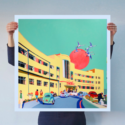 BUTLINS SIGNED LIMITED EDITION PRINT | ruthmulvie