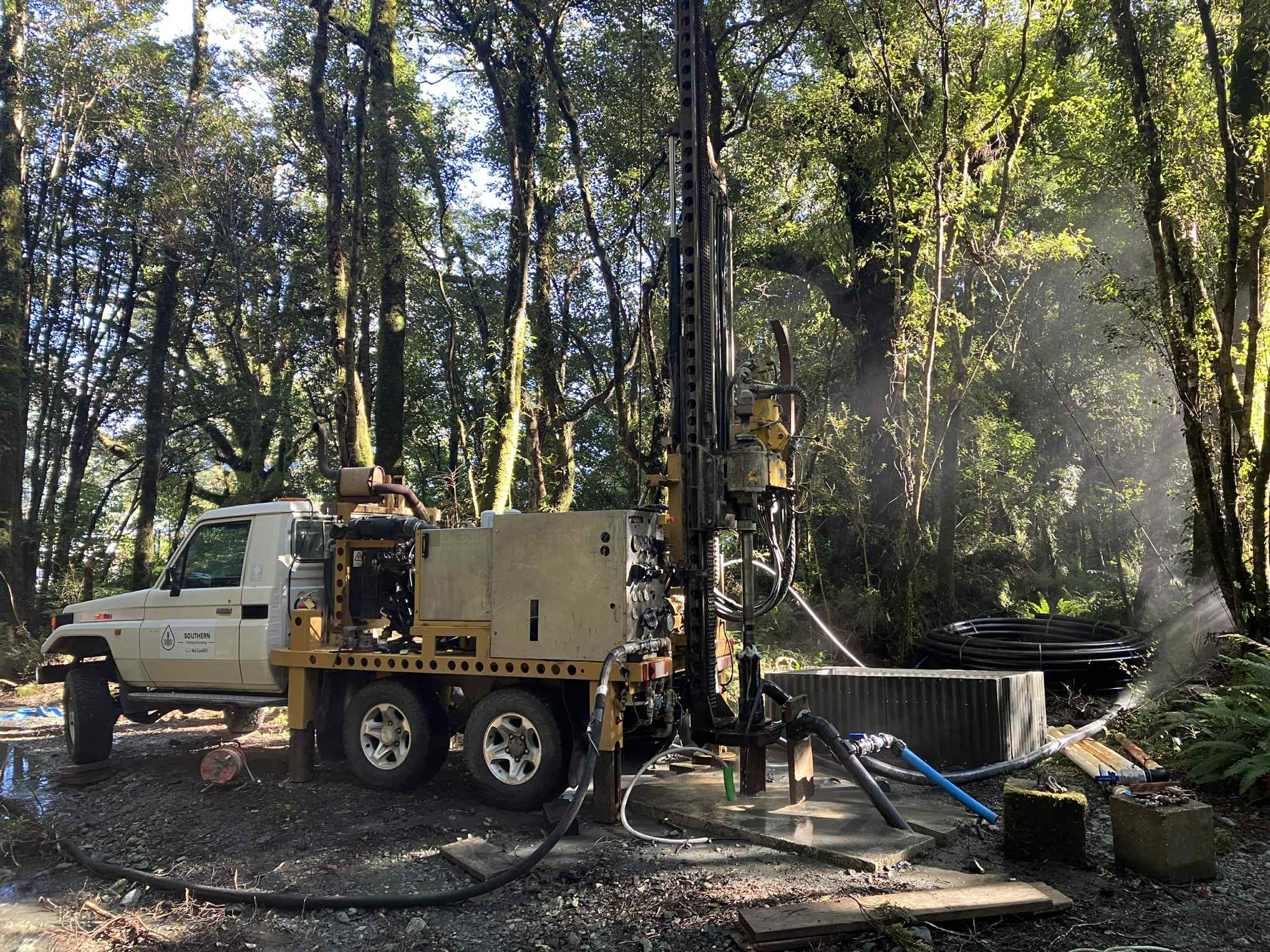 Projects by Southern Drilling ~ Otago & Southland New Zealand