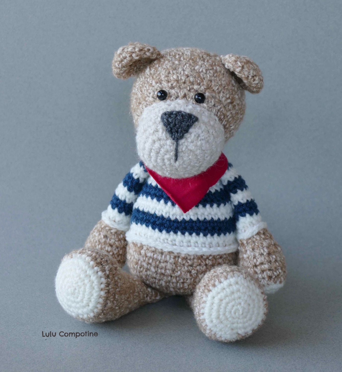 Lulu Compotine | Doudou en crochet | France
