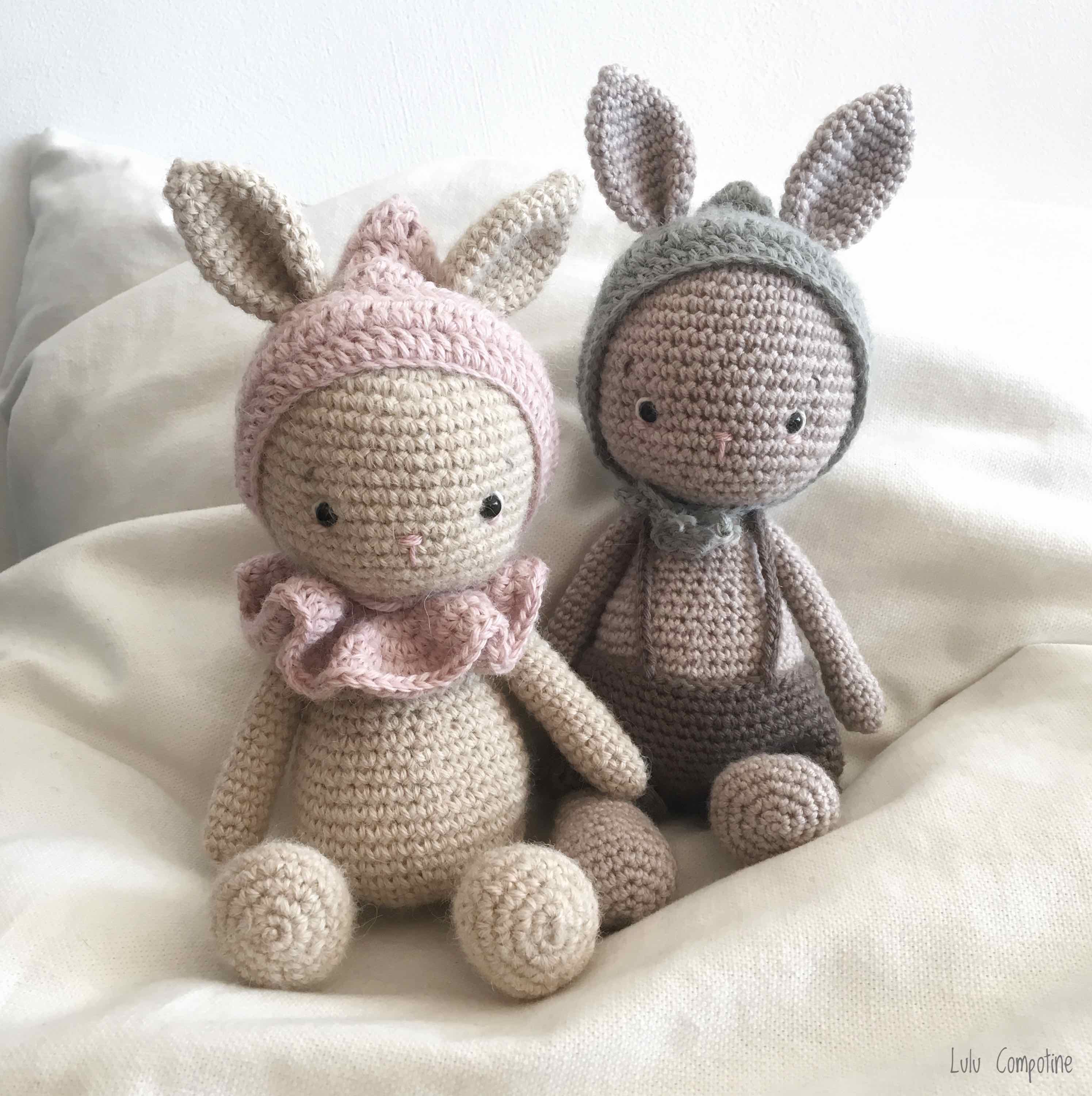 Lulu Compotine | Doudou en crochet | France