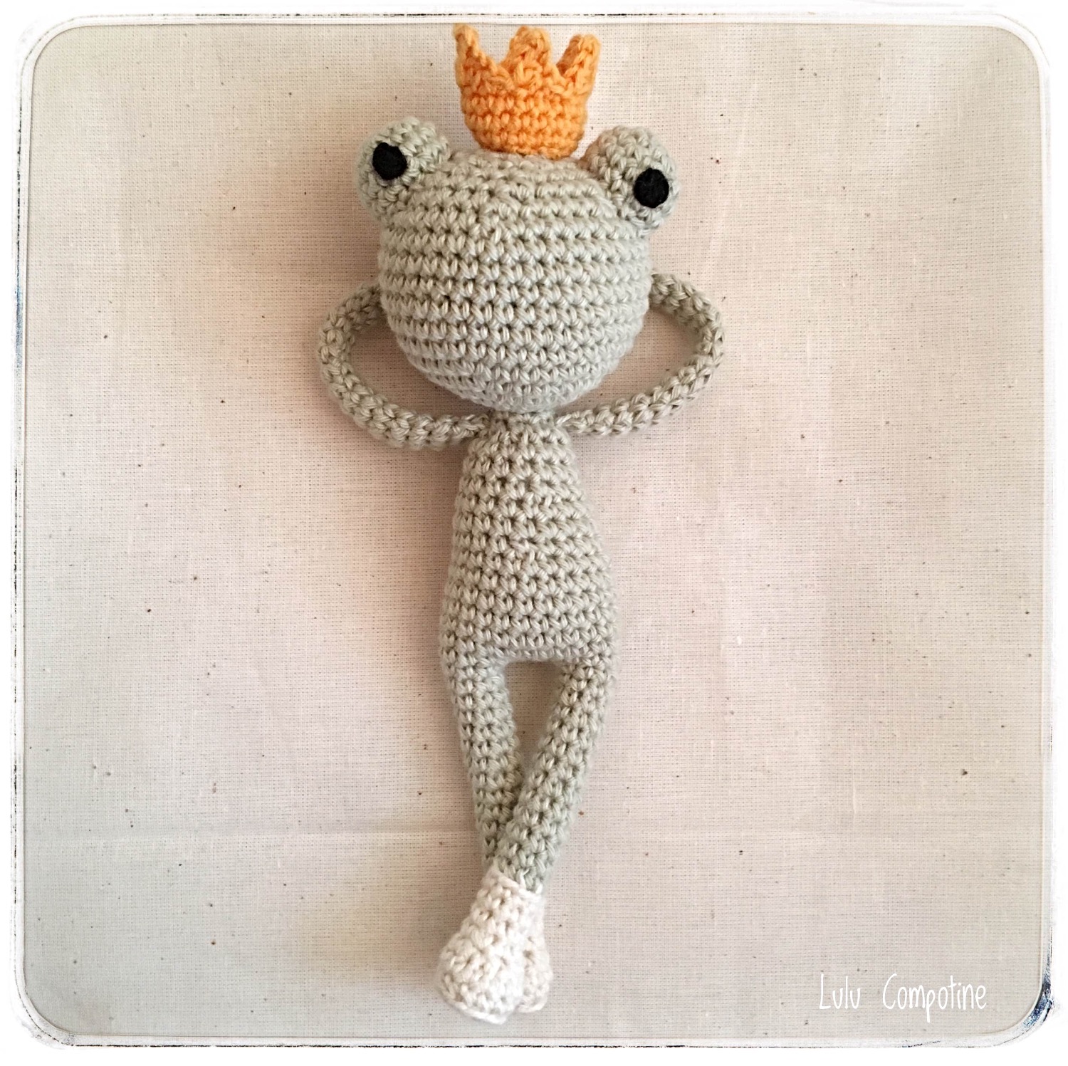 Lulu Compotine | Doudou en crochet | France