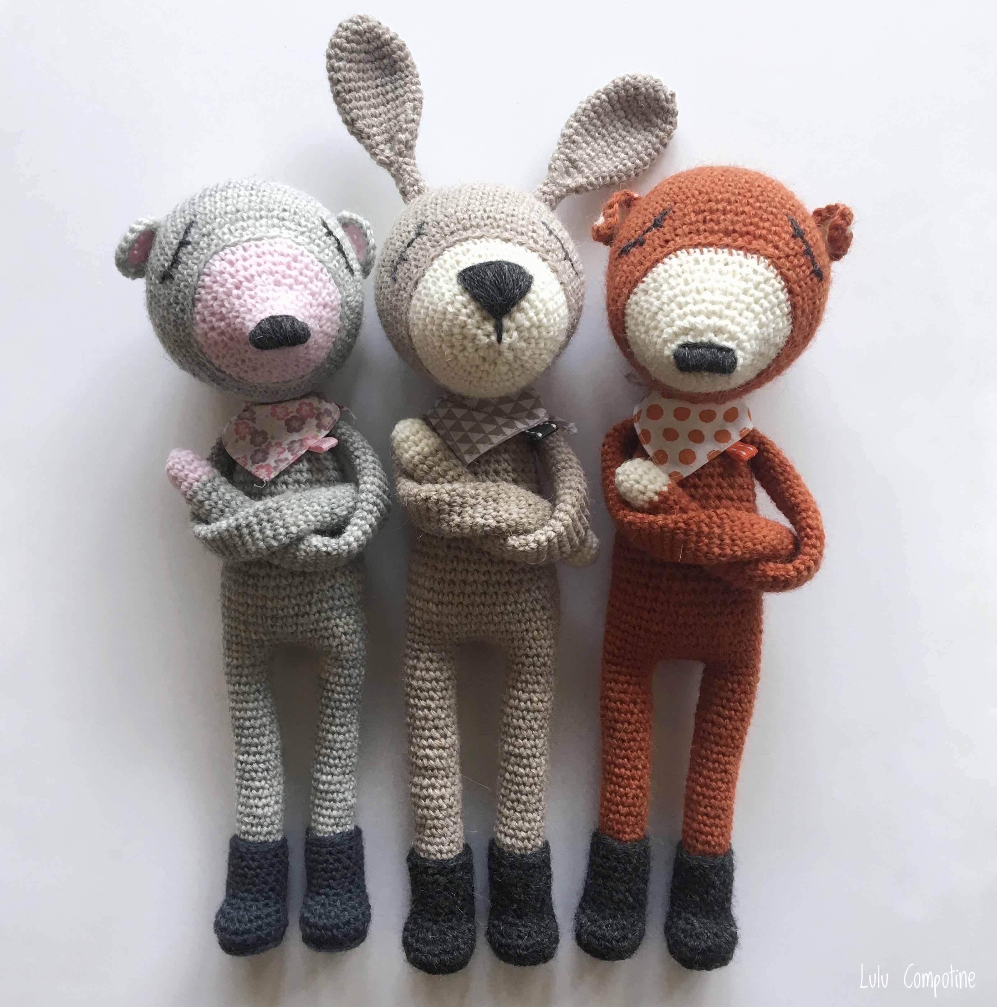 Lulu Compotine | Doudou en crochet | France