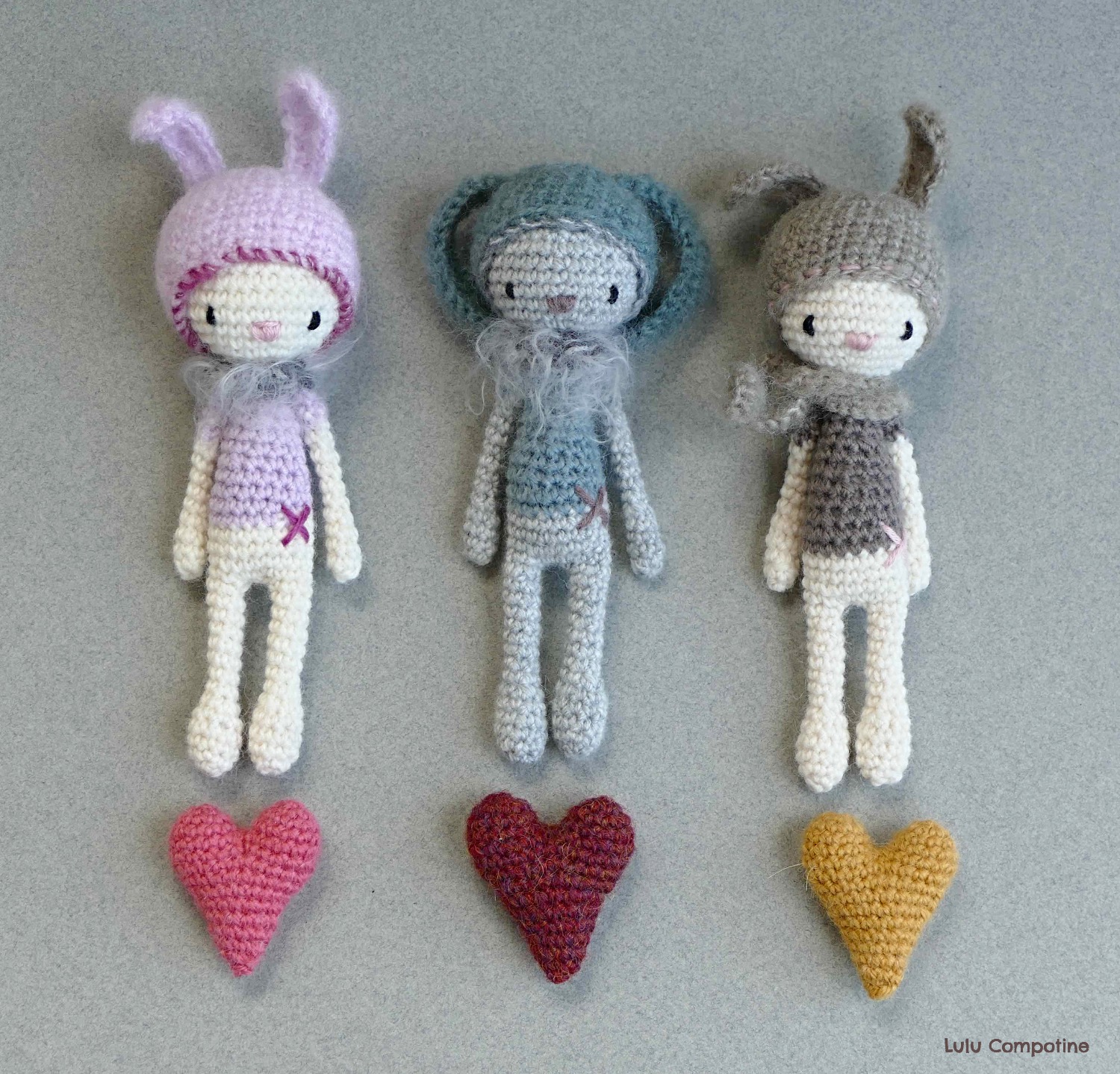 Lulu Compotine | Doudou en crochet | France