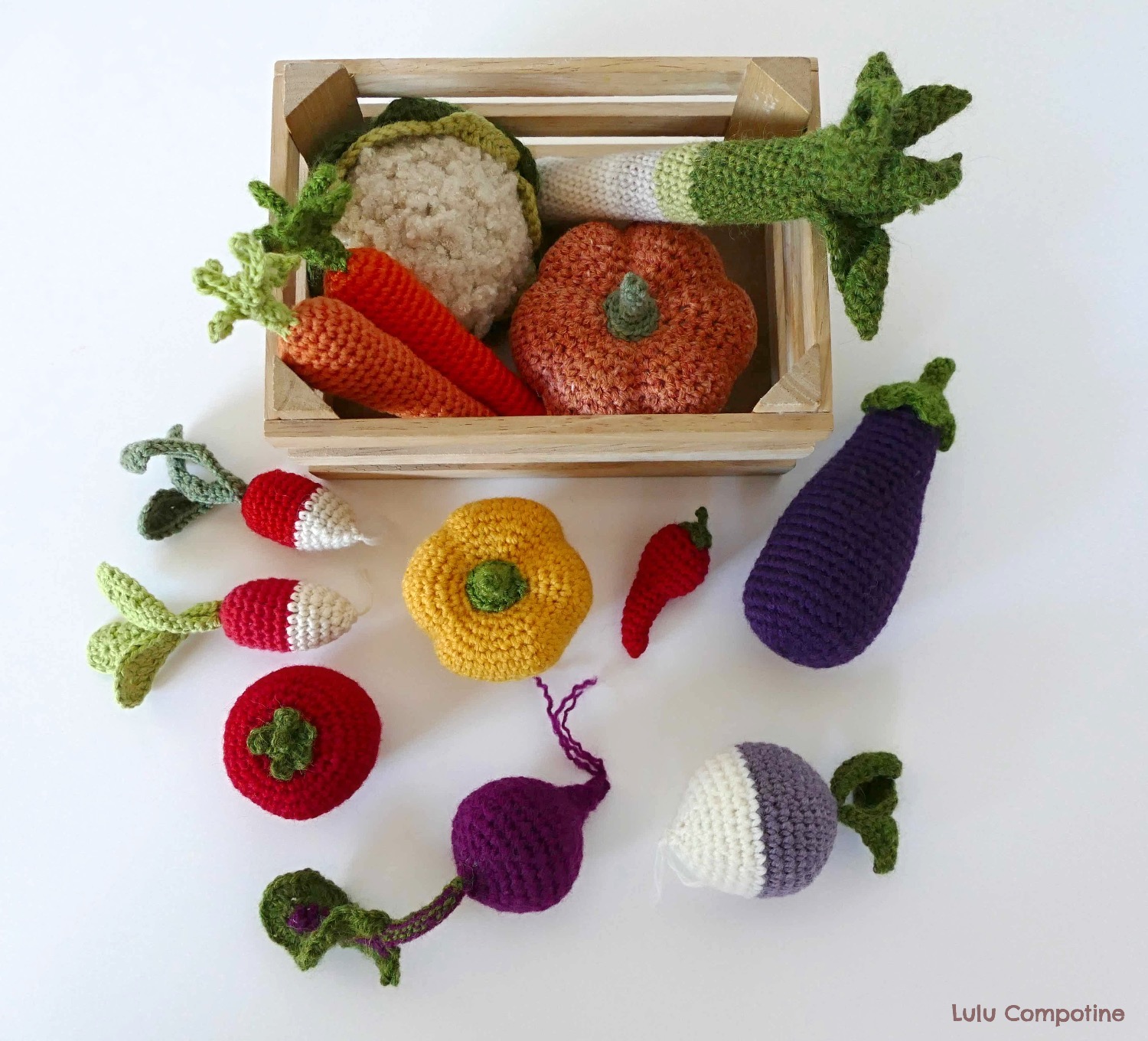 Lulu Compotine | Doudou en crochet | France