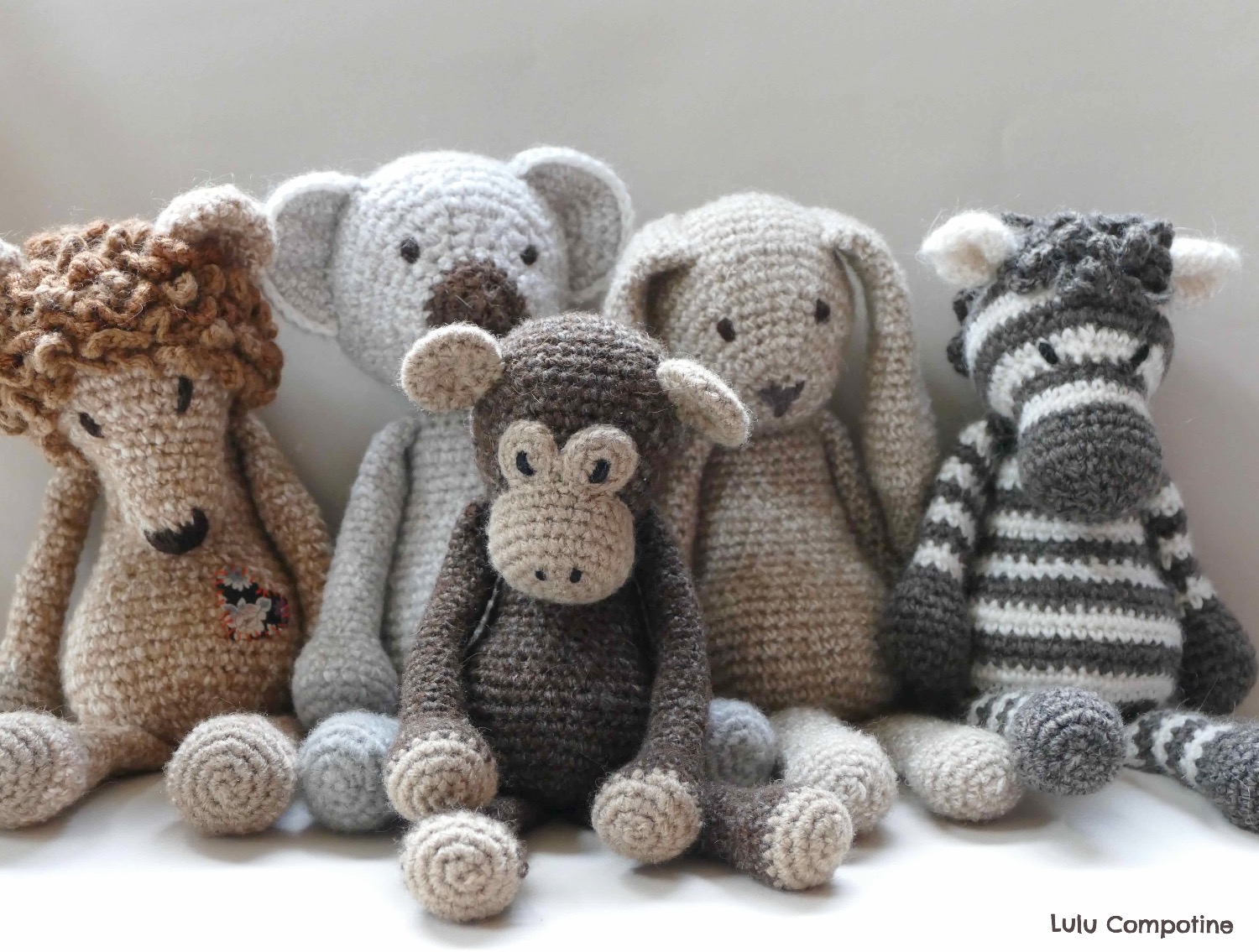 Lulu Compotine | Doudou en crochet | France