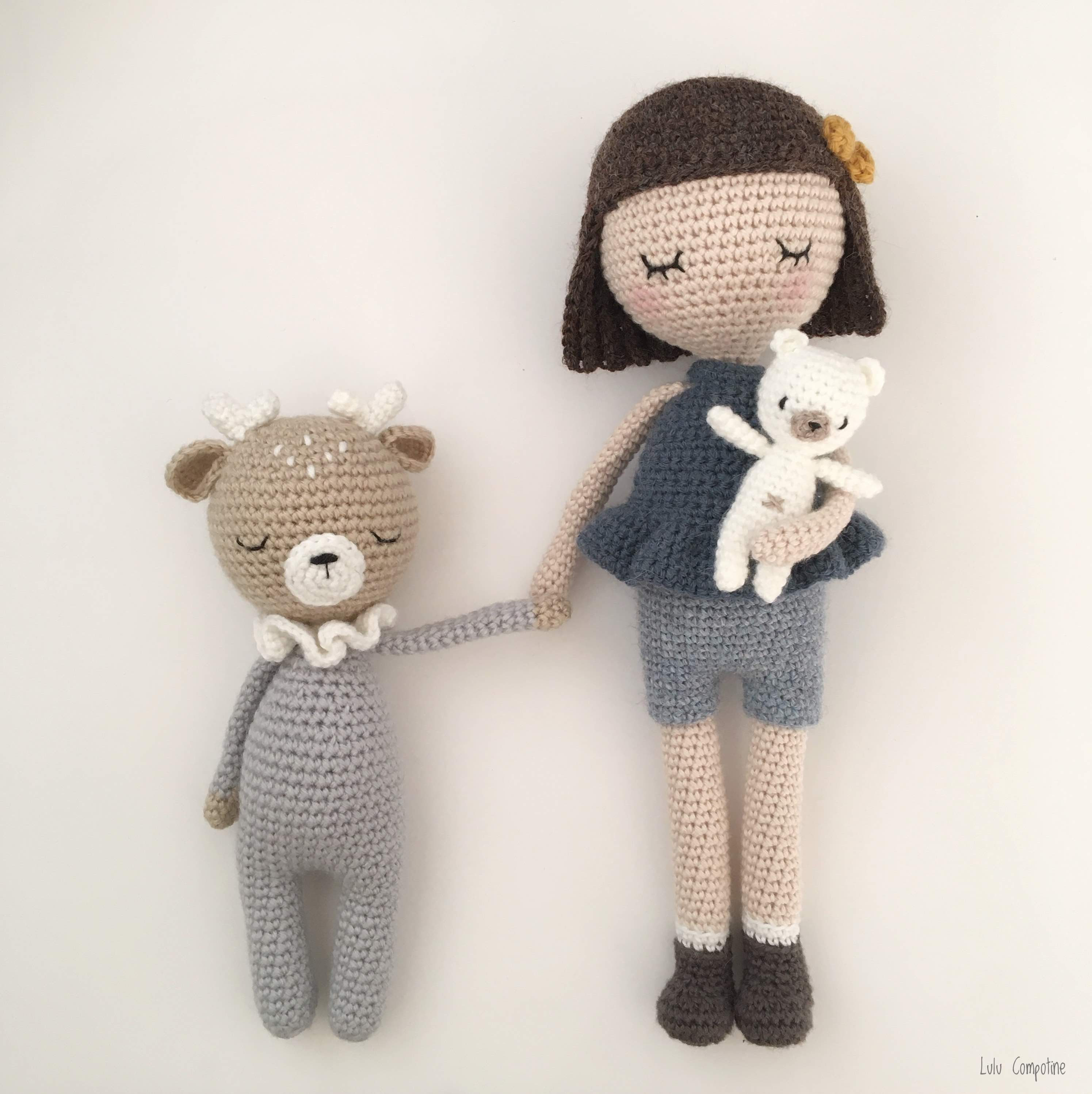 Lulu Compotine | Doudou en crochet | France