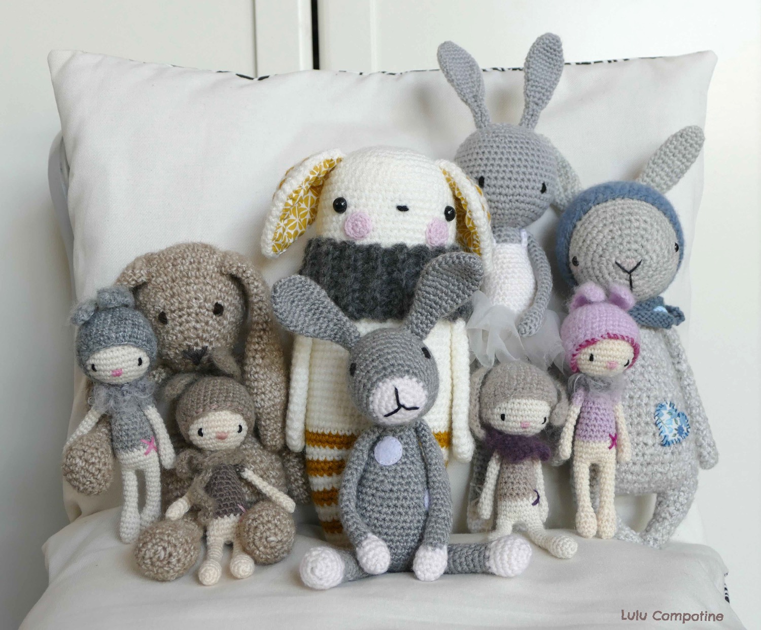Lulu Compotine | Doudou en crochet | France