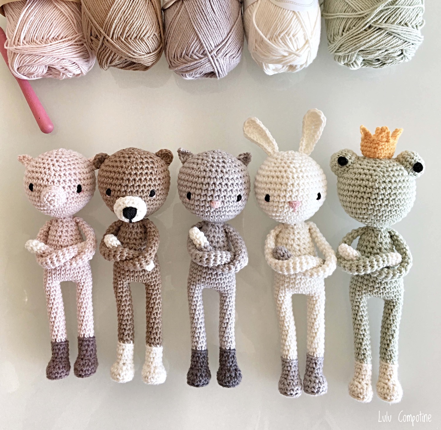 Lulu Compotine | Doudou en crochet | France