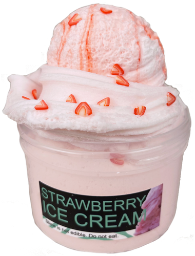 STRAWBERRY ICE CREAM | Zosa Slimes