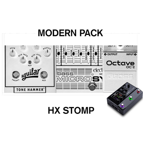 MODERN PACK - HX STOMP | Bass Stomp