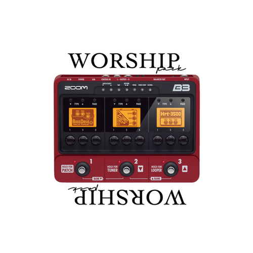 WORSHIP PACK - ZOOM B3 | Bass Stomp