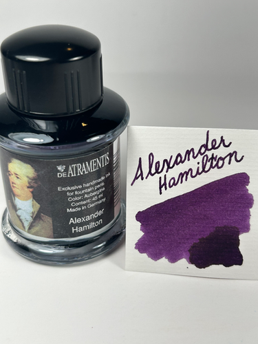 De Atramentis Fountain Pen Ink 45ml - Alexander Hamilton - Standard Ink ...