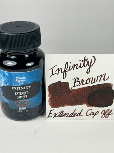 Private Reserve Infinity Fountain Pen Ink 30ml - Brown - Extended Cap ...