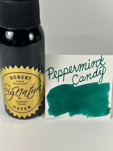 Robert Oster Fountain Pen Ink 50ml - Peppermint Candy - Standard Ink | Provincial Mills