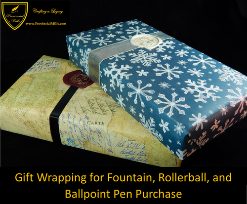 Gift Wrapping for Fountain, Rollerball, and Ballpoint Pens | Provincial ...