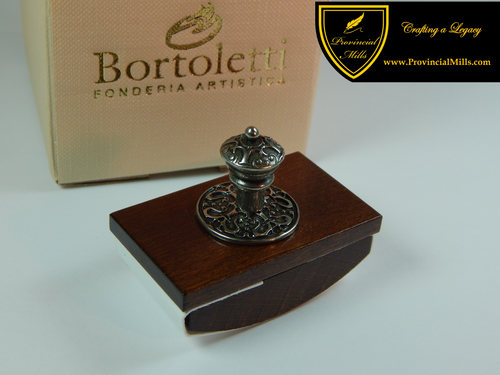 Bortoletti Ink Blotter made of Wood and Bronze | Provincial Mills