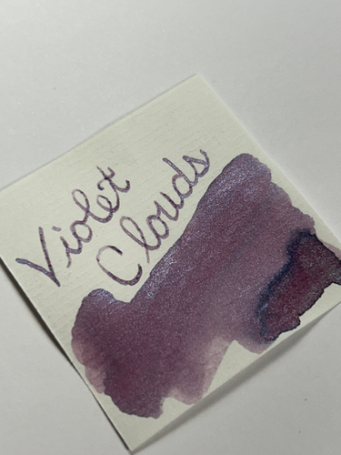 Robert Oster Shake N Shimmy Fountain Pen Ink 50ml - Violet Clouds ...