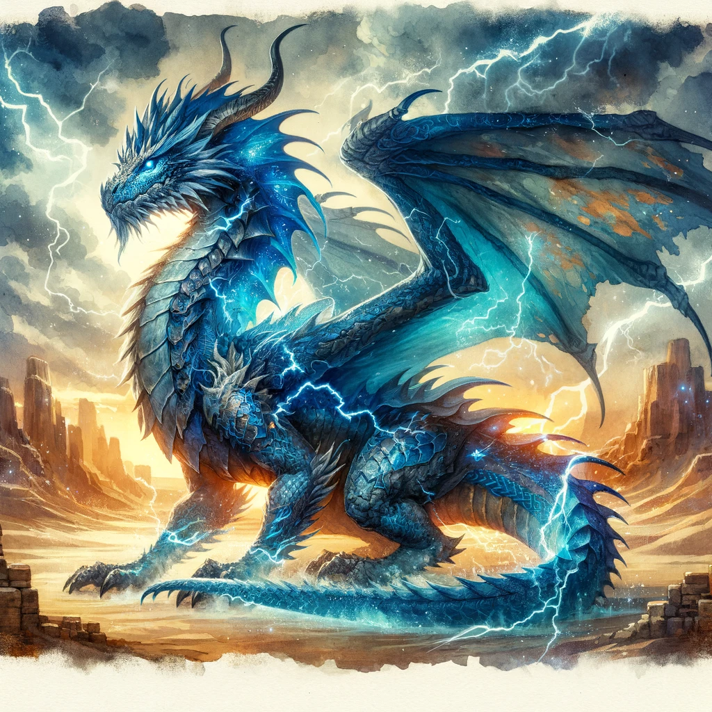 Ancient Blue Dragon