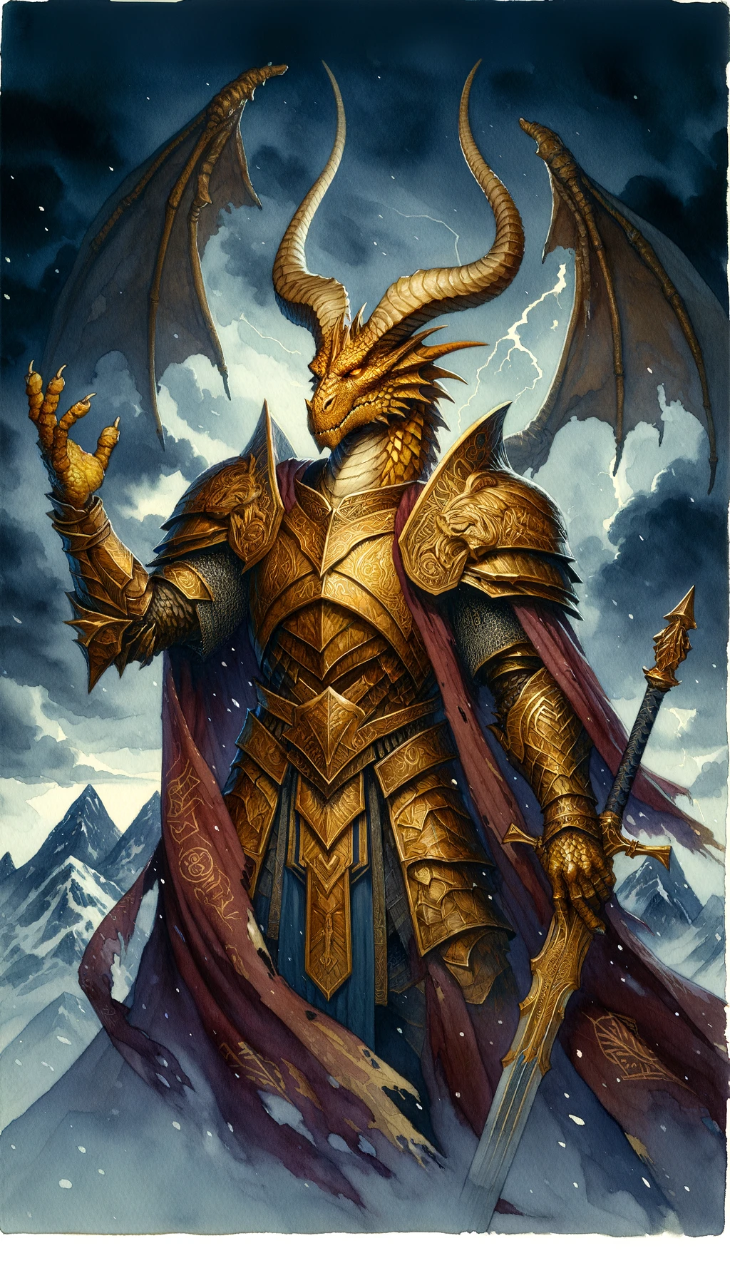 Dragonborn DND character race: New background origins